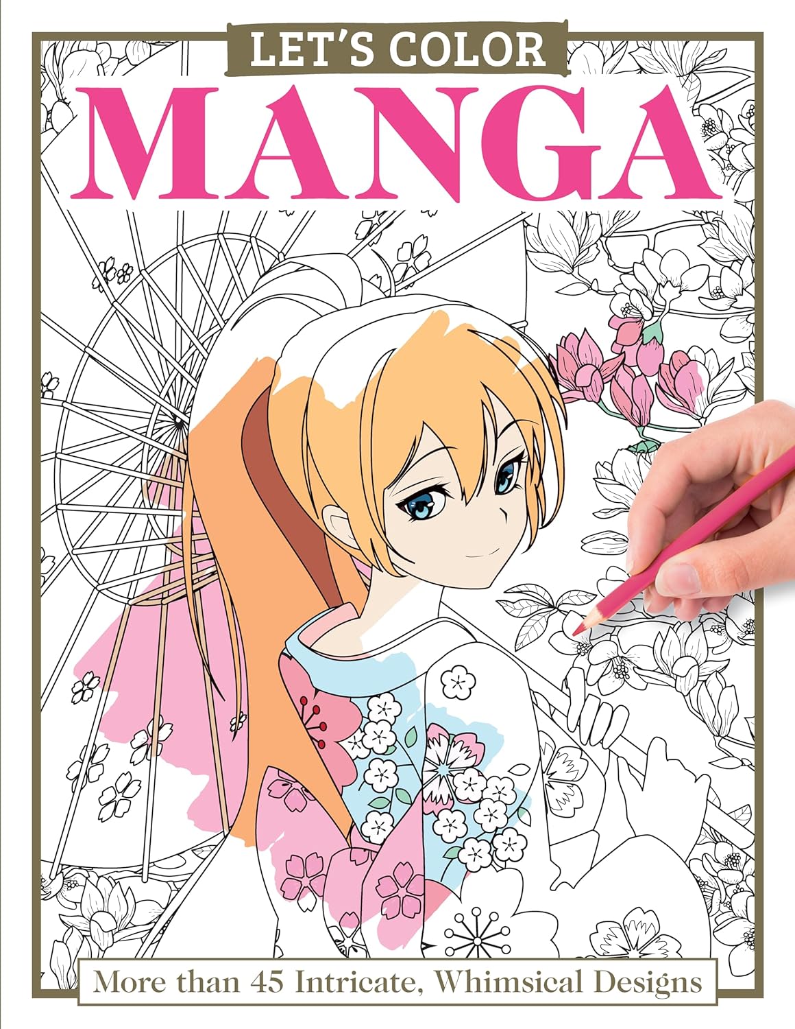 Let's Color Manga - Coloring B